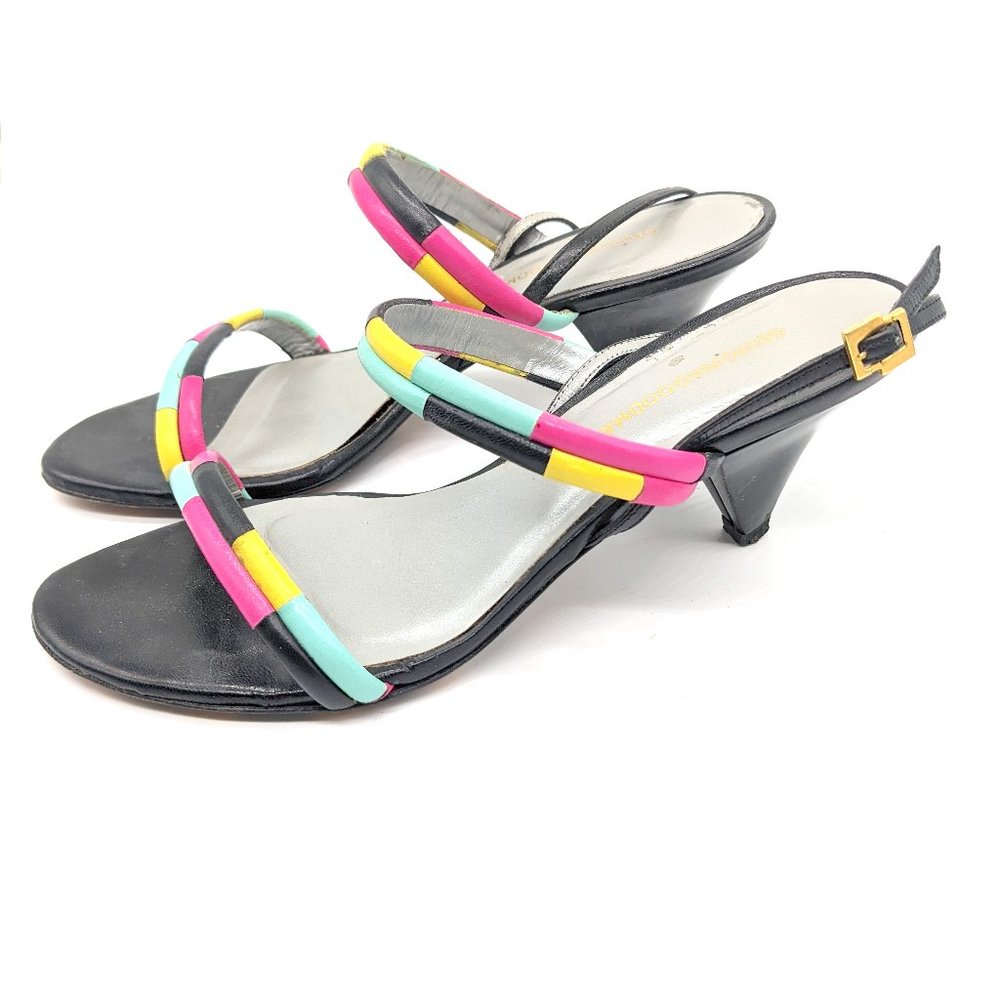 Georgina Goodman Leather Heeled Sandals - Gem